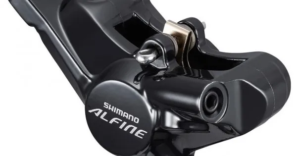 Shimano BR-S7000 Alfine 2-piston calliper, post mount, front or rear, black
