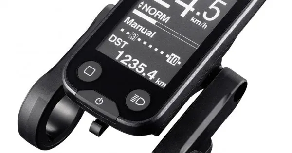 Shimano SC-E6100 STEPS cycle computer display