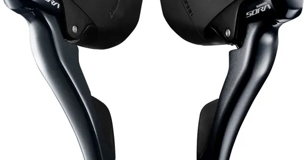 Shimano ST-R3000 Sora STI lever set, 9-speed, double