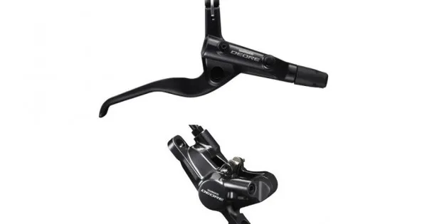 Shimano BR-T6000 Deore bled I-spec-II compatible brake lever/Post mount ...