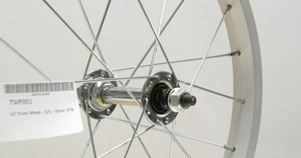 CD Wheel 16" Front Wheel - S/S - Silver ATB